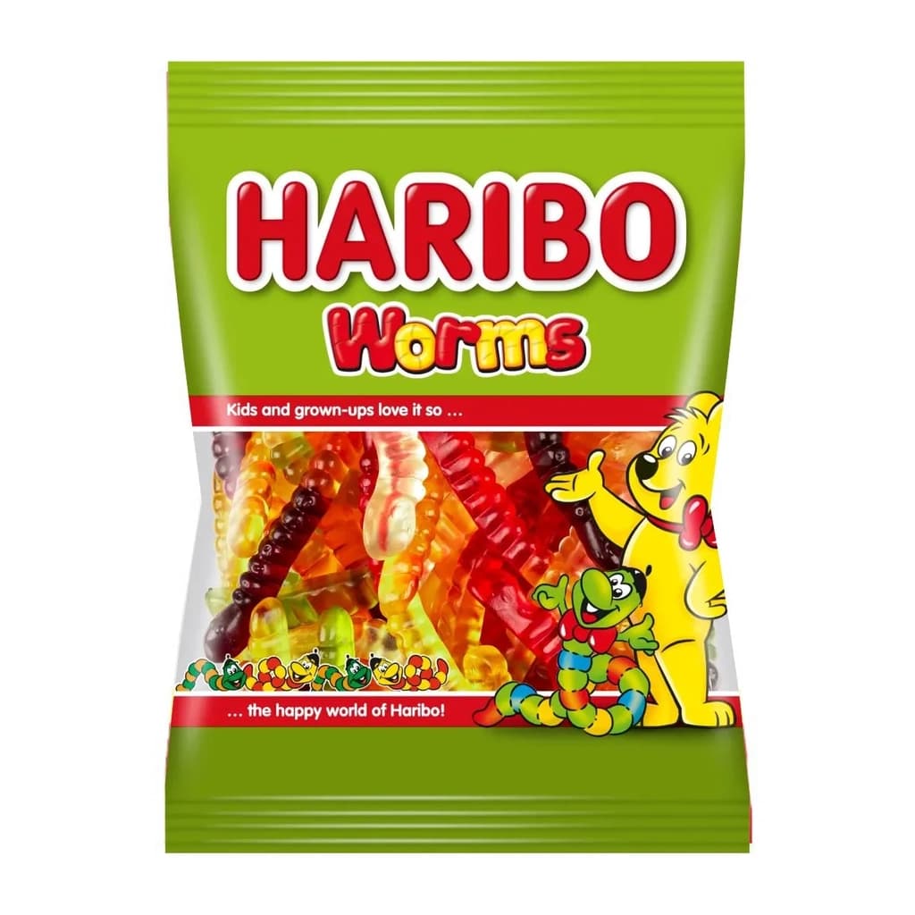Haribo Worms 160G.