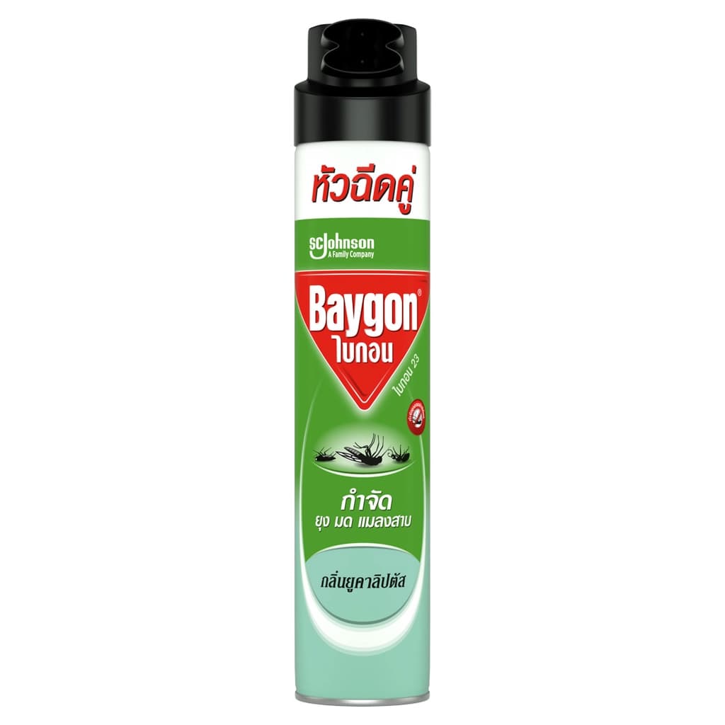Baygon Spray Mik Eucalyptus 600ML.