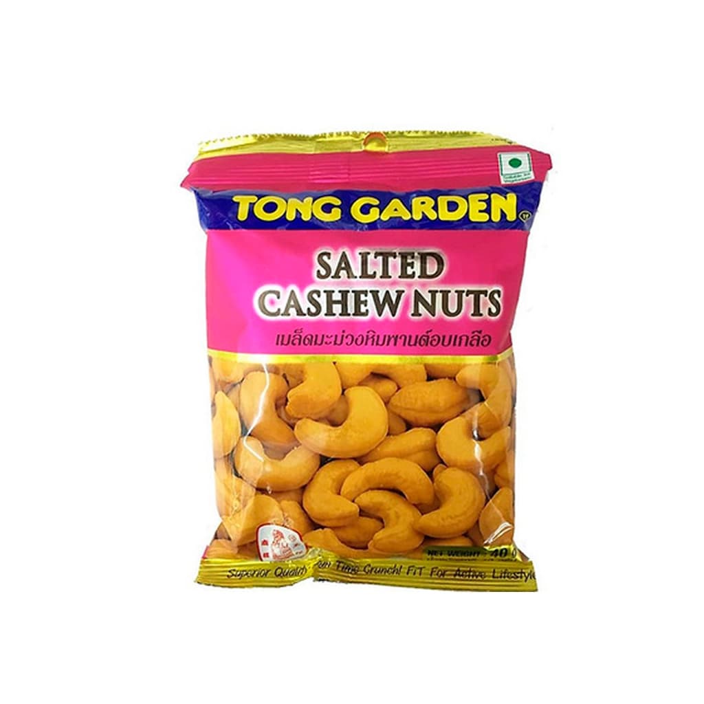 Tong Garden Salted Cashew Nuts 40G.
