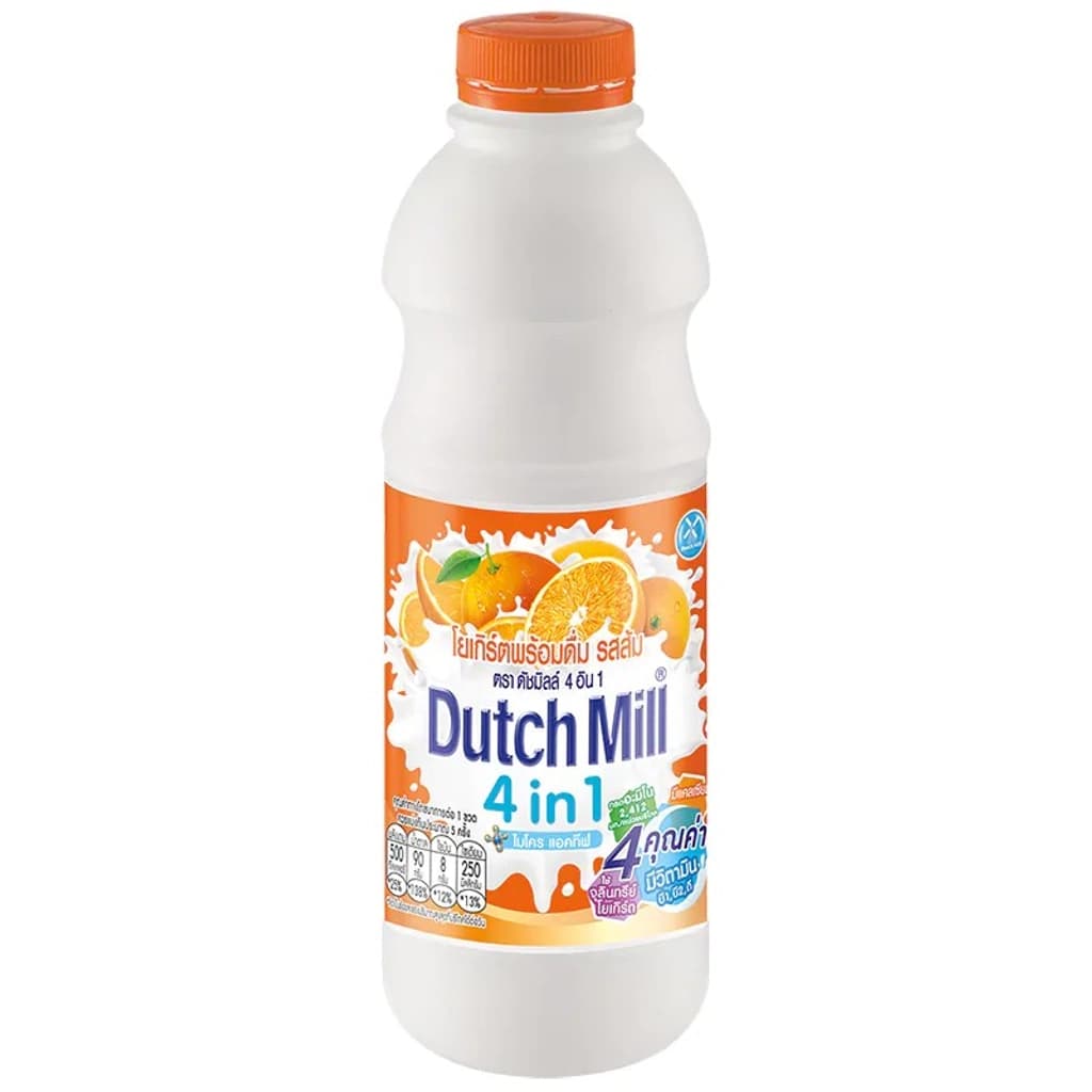 Dutch Mill Drinking Yoghurt Orange 830ML.