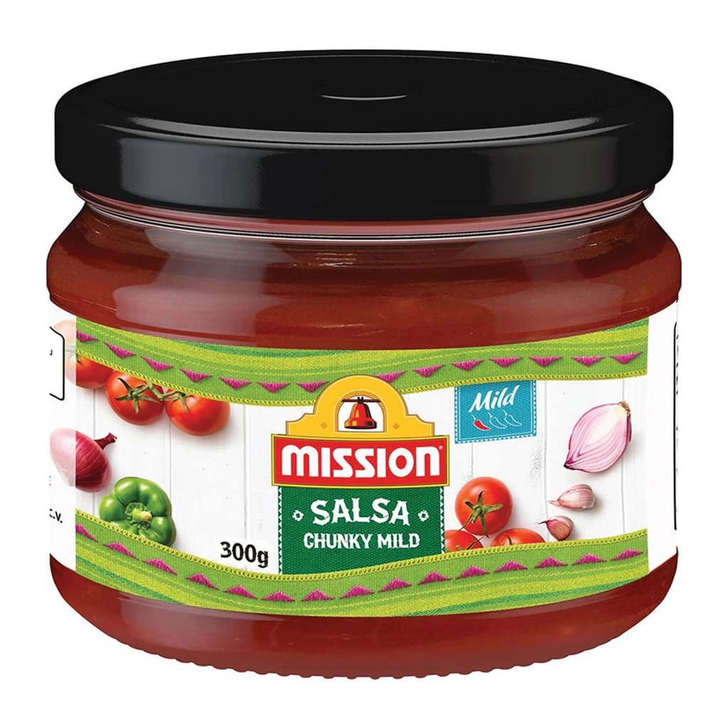 MISSION SALSA CHUNKY MILD 300G.