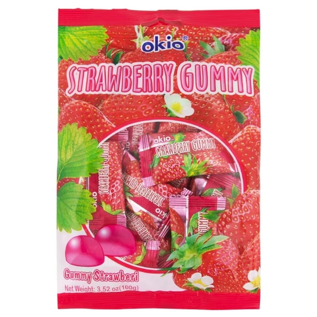 Okio Gummy Strawberry100G